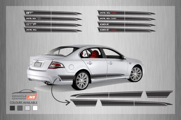 Falcon XR6 TURBO Side Stripe Decal Archives - Vehicle Graphics NZ