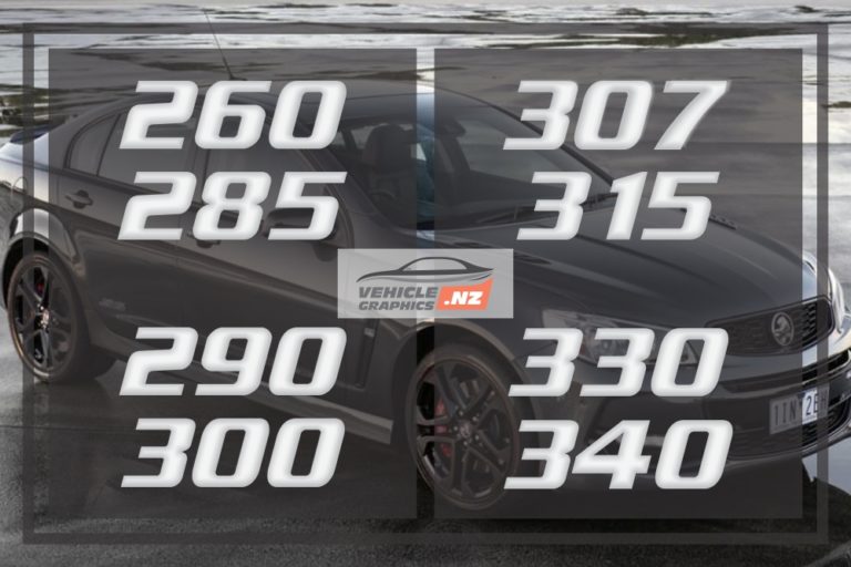 Holden HSV VX Clubsport SS Decal | Holden Vehicle Graphics NZ