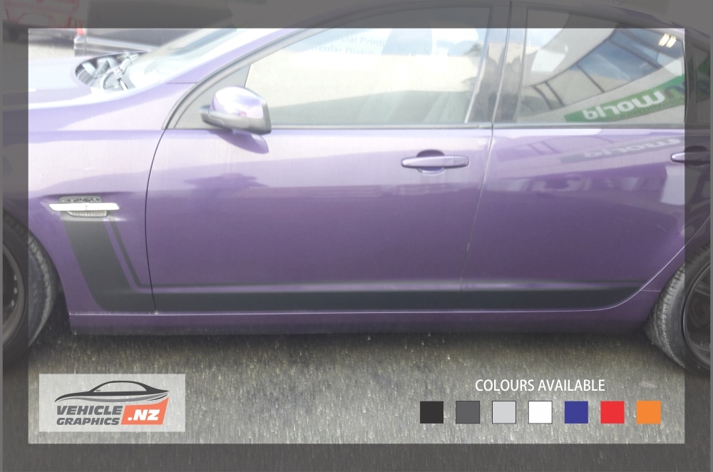 Holden Commodore Side Stripe Decals | Holden Vehicle Decal | Decals