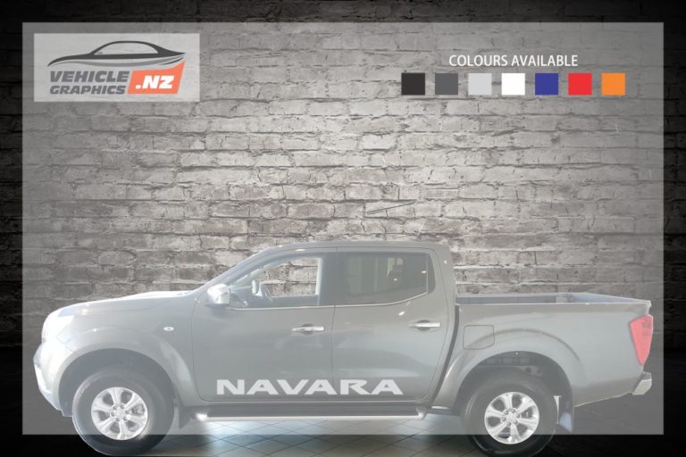 Nissan Vehicle Decals | Vehicle Stickers | Vehicle Graphics NZ