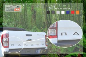 Ford Ranger Tailgate Decal | Ford Vehicle Decals | Vehicle Graphics