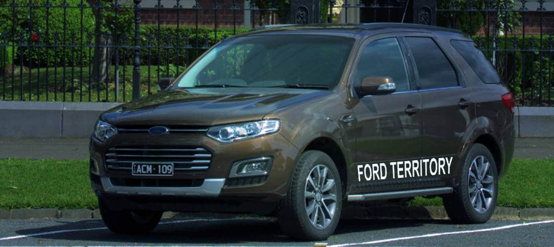 FORD TERRITORY DECALS - Ford Vehicle Decals - Vehicle Graphics NZ