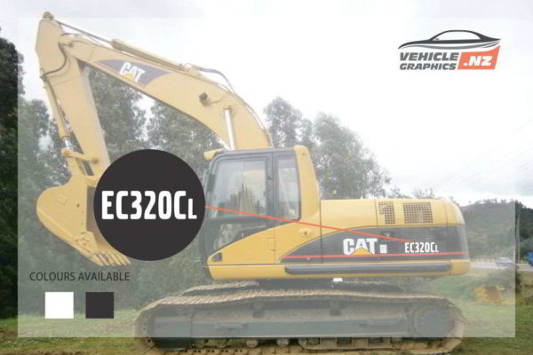 CAT Excavator EC320CL Decal | Vehicle Graphics NZ