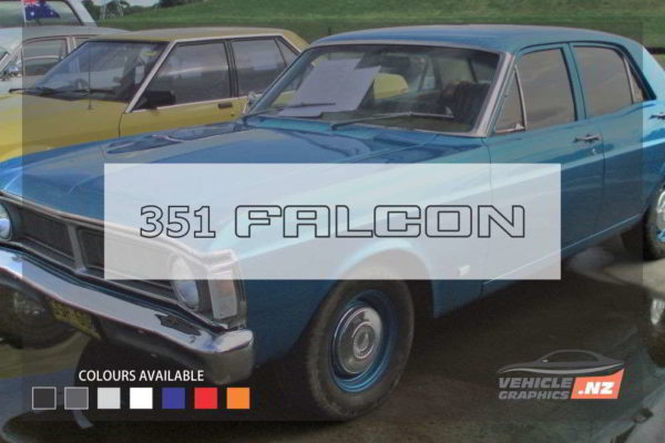 FORD FALCON DECALS - Ford Vehicle Decals - Vehicle Graphics NZ