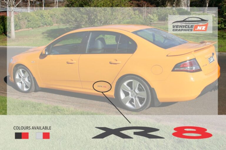 Falcon XR8 Decal | Ford Falcon Decals | Vehicle Graphic Kits