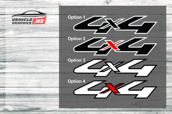 Isuzu D-MAX X-Terrain 4x4 Decal | Isuzu Decals | Vehicle Graphics NZ
