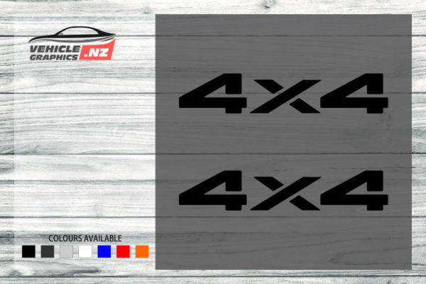 Generic 4x4 Decal 35054 | 4x4 Decals | Vehicle Graphics NZ