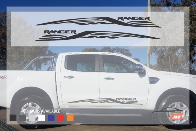 Ranger Side Wings Decal | Ford Vehicle Decals | Vehicle Graphics NZ