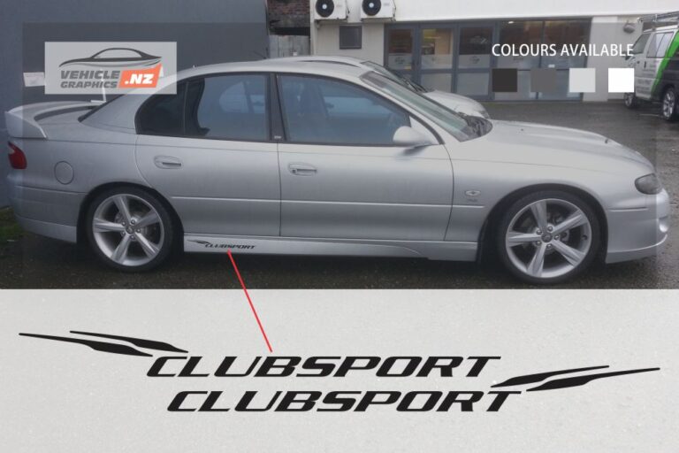Holden Vehicle Decals | Vehicle stickers | Vehicle Graphics NZ
