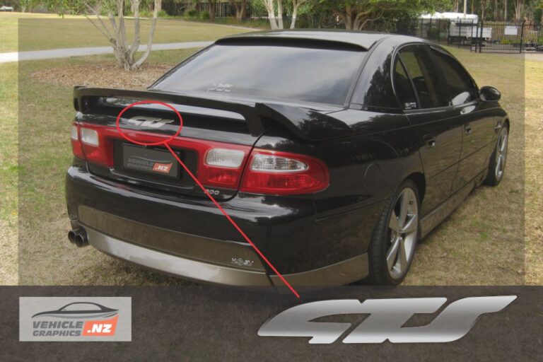 Commodore Side Stripe Decals | Holden Decals | Vehicle Graphics NZ