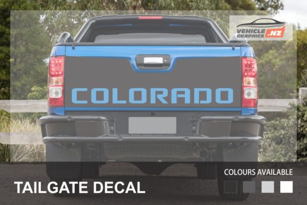 Colorado 2012-2019 Graphic Kit | Holden Decals | Vehicle Graphics NZ