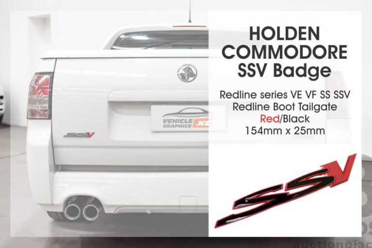 Holden Vehicle Decals | Vehicle stickers | Vehicle Graphics NZ
